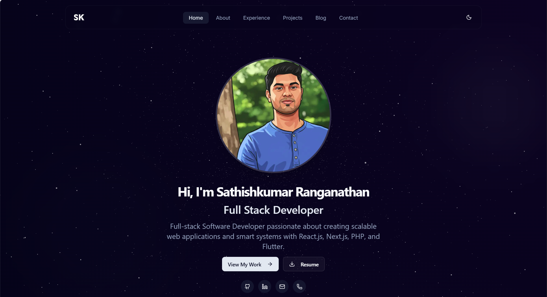Sathishkumar Ranganathan | Portfolio
